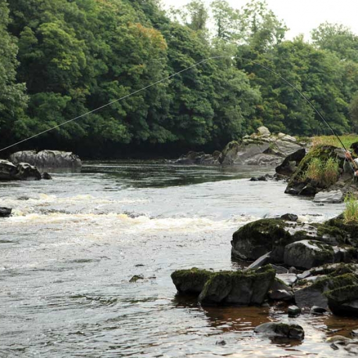 Irish Salmon Fishing River Mourne Foyle